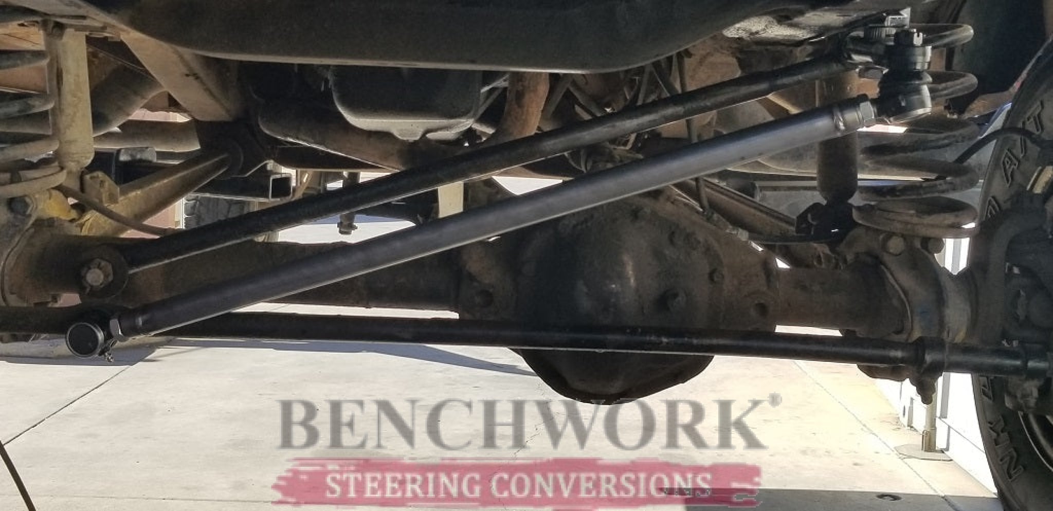 1967 – 1975 Ford F-100 4x4 Power Steering Conversion kit – Benchwork ...