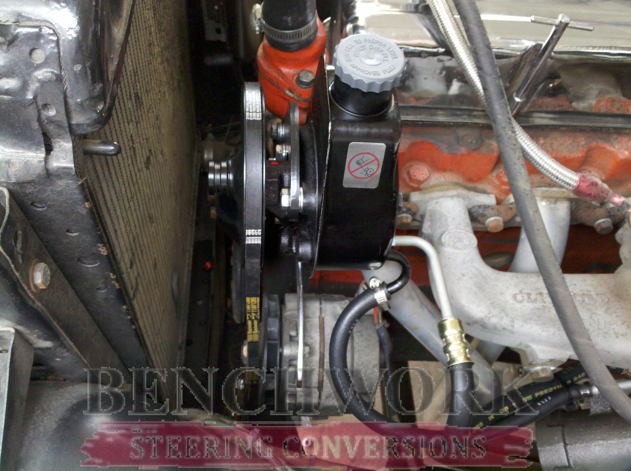 Chevy / GMC truck 235 straight six power steering pump kit – Benchwork ...