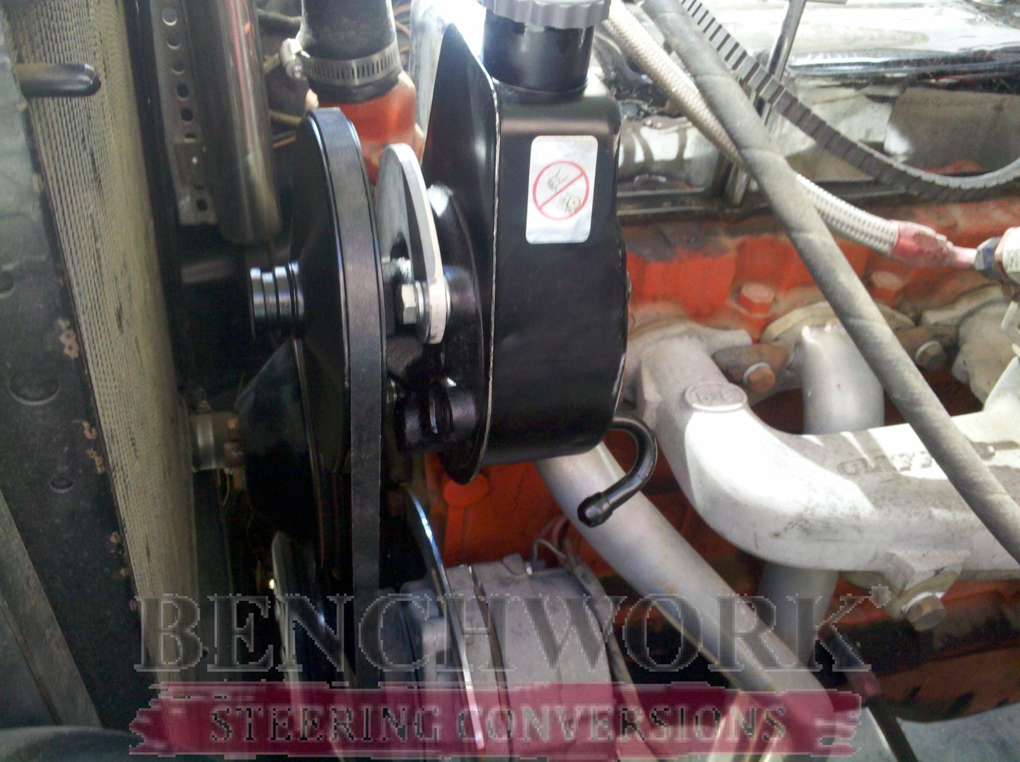 Chevy / GMC truck 235 straight six power steering pump kit – Benchwork ...